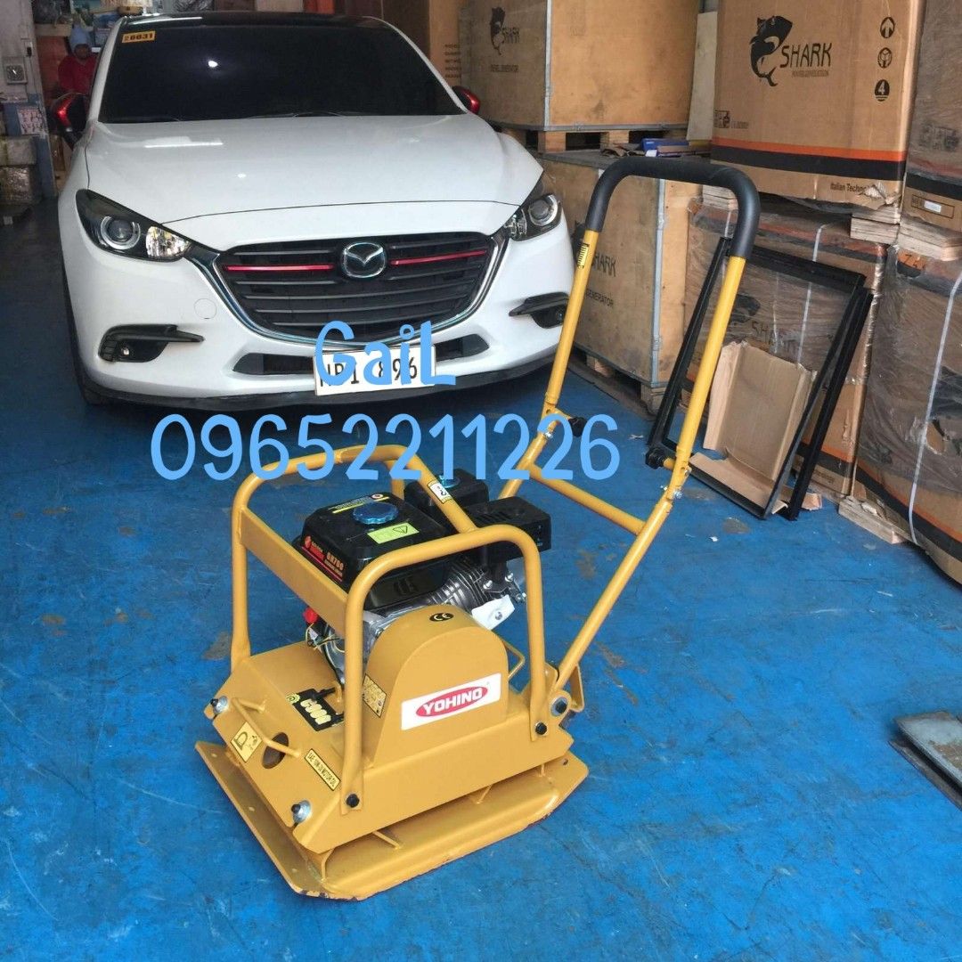 GOLDEN HORSE Industrial 7HP 90kgs. Gasoline Engine Plate Compactor (C90 ...