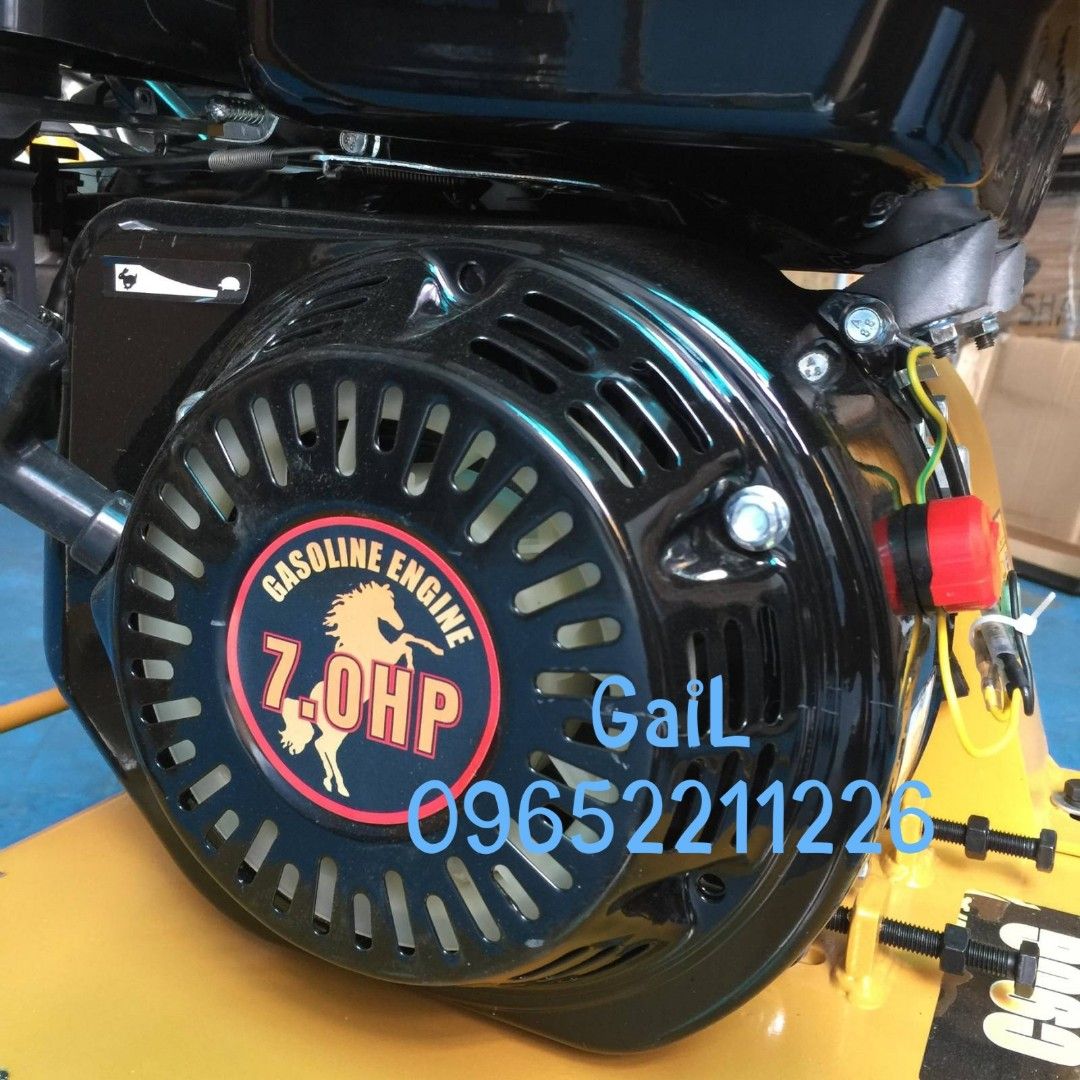 GOLDEN HORSE Industrial 7HP 90kgs. Gasoline Engine Plate Compactor (C90 ...