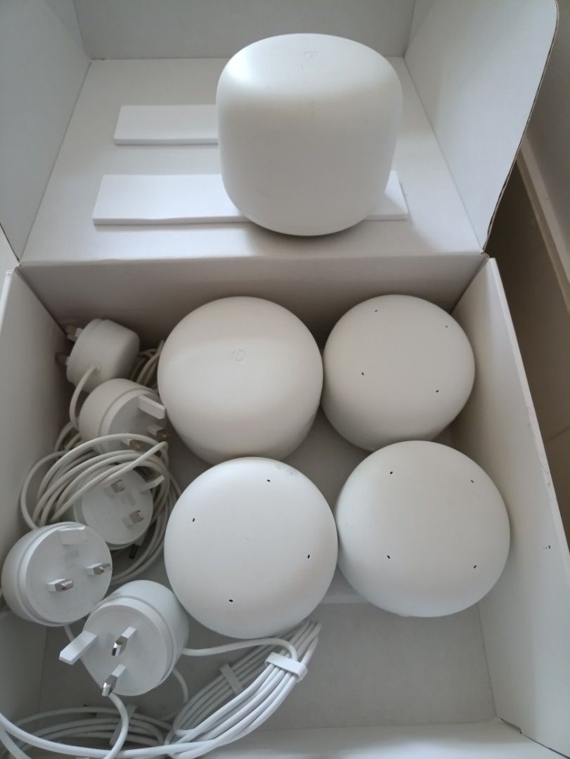 Google Nest Wifi Mesh x2 Routers & x3 Points, Computers & Tech, Parts & Accessories, Networking ...