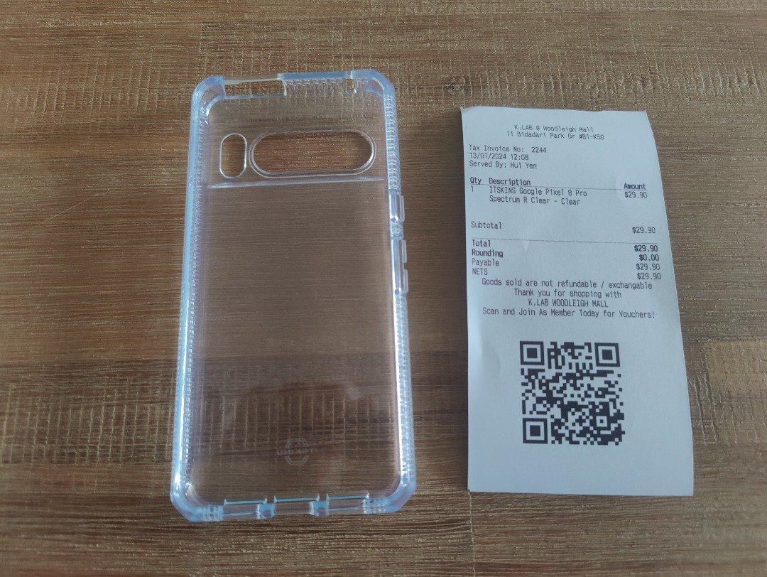 Google Pixel 8 Pro - Transparent case, Mobile Phones & Gadgets, Mobile ...