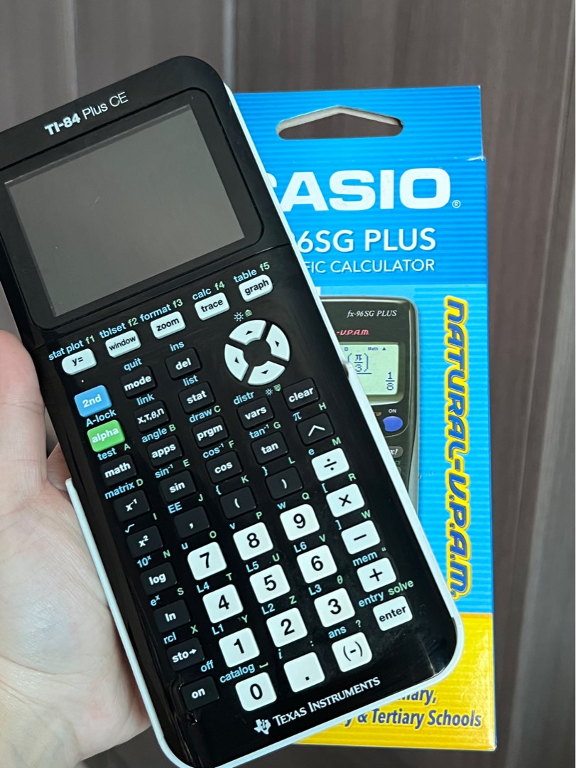 graphic calculator and scientific calculator set, Hobbies & Toys ...