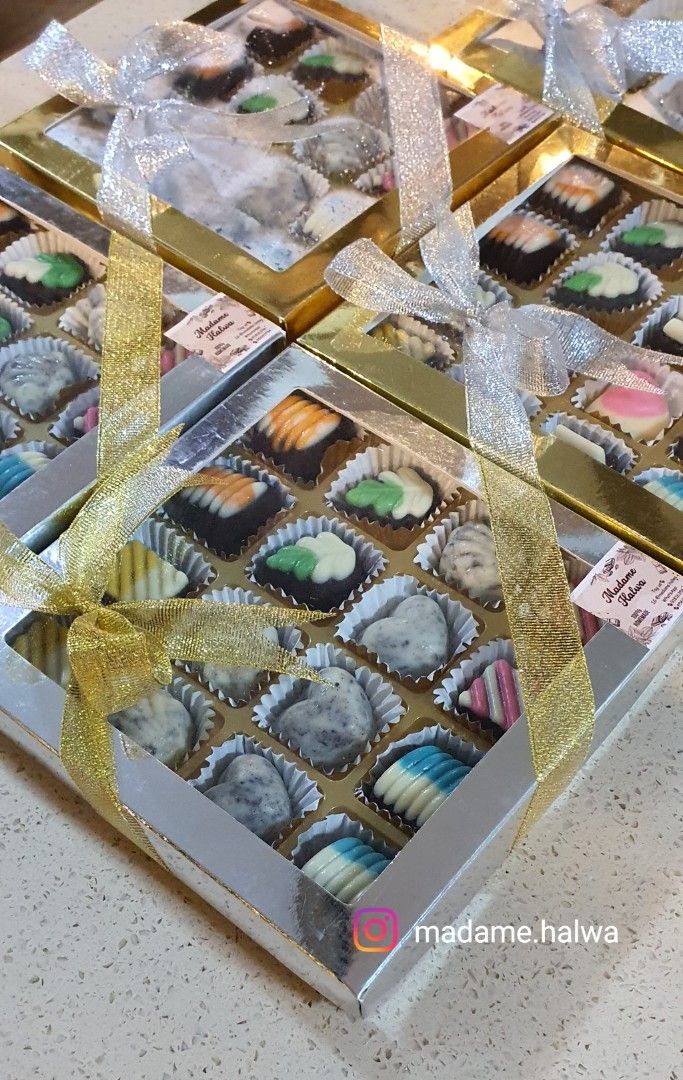 Halal Homemade Chocolate, Food & Drinks, Homemade Bakes on Carousell