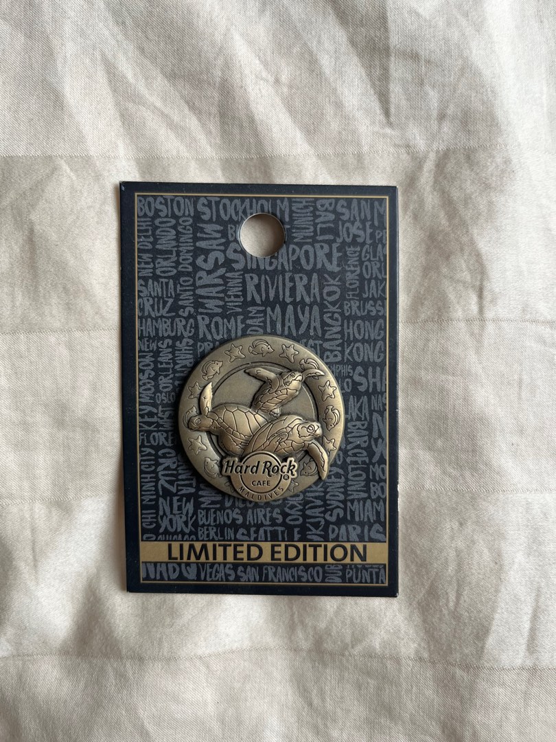 Hard Rock Cafe Maldives Limited Edition Pin, Hobbies & Toys ...