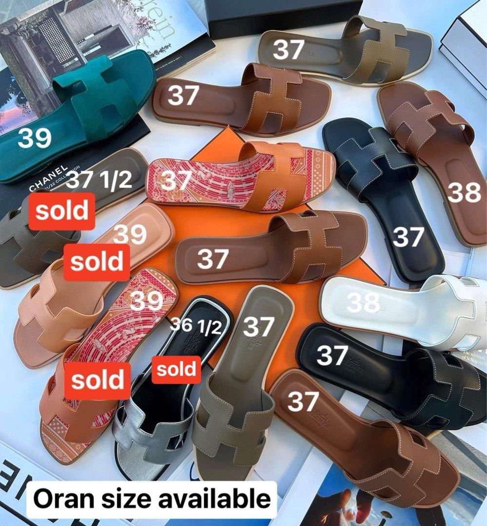 Hermes oran all brand new, Luxury, Sneakers & Footwear on Carousell