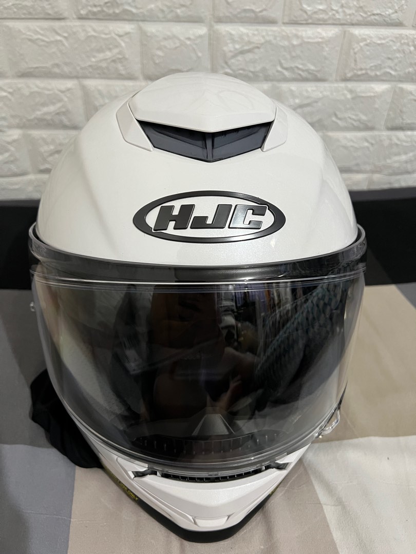 HJC RPHA 71 PEARL WHITE, Motorbikes, Motorbike Parts & Accessories ...