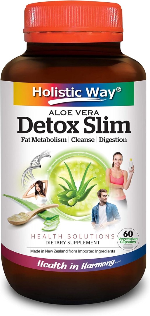 Holistic Way Detox Slim, 60 Count, Health & Nutrition, Health ...