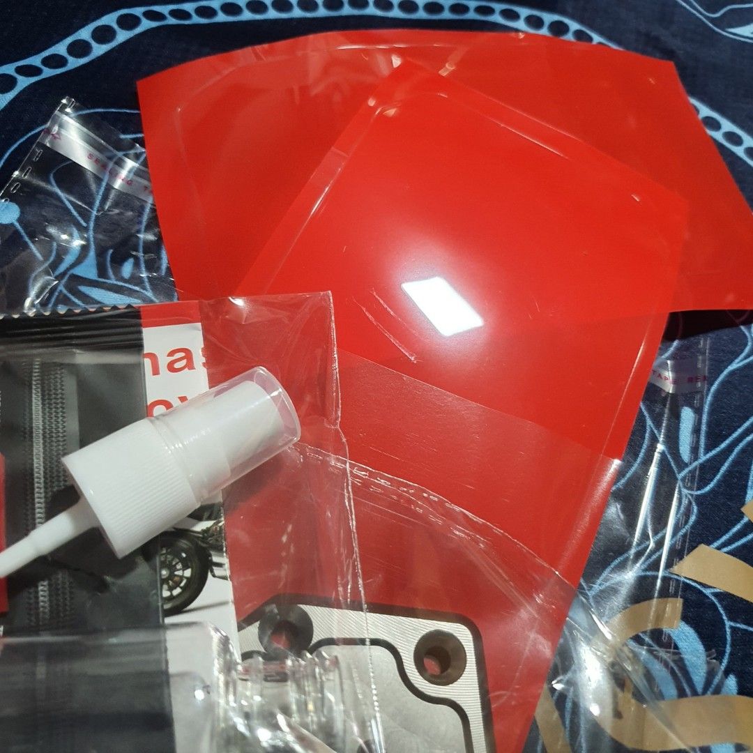 Honda X-Adv Xadv 750 Screen protection Red Only left, Motorcycles ...