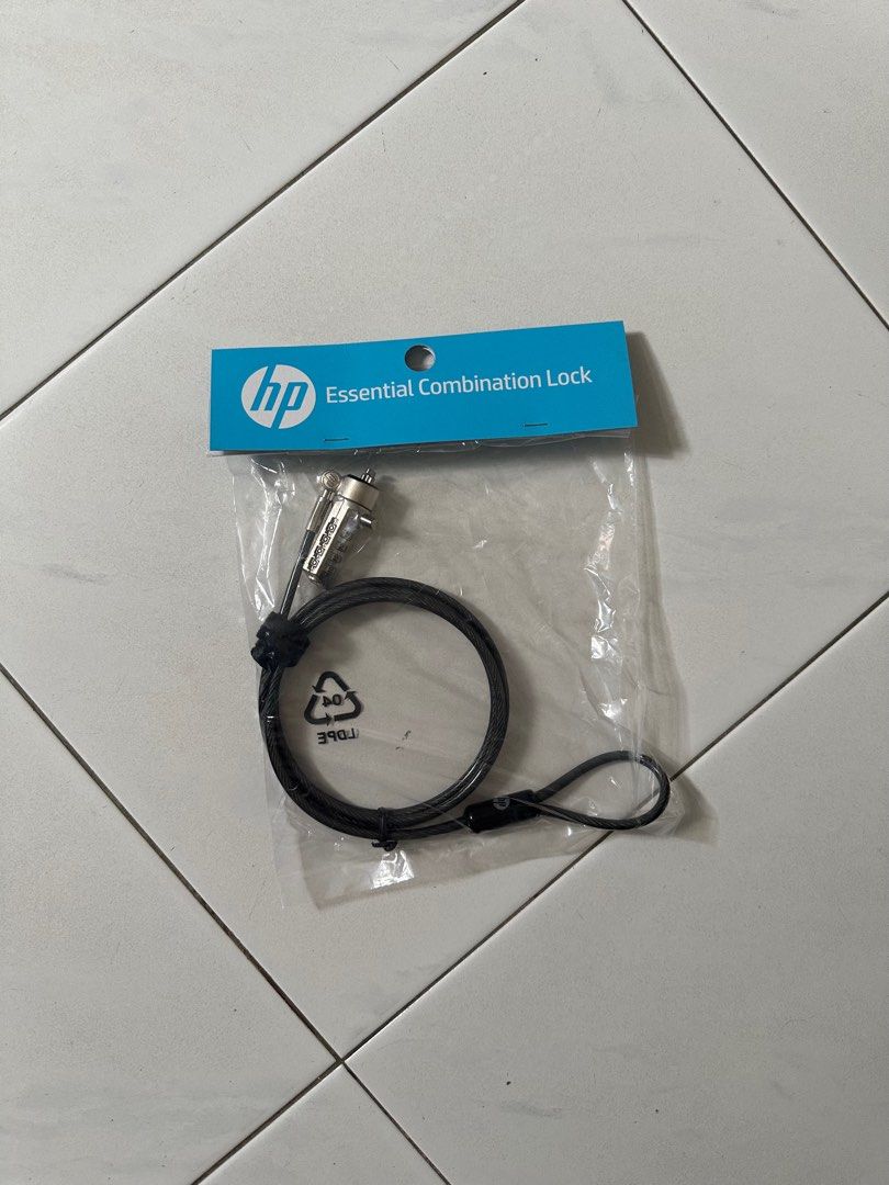 HP ESSENTIAL COMBINATION LOCK, Computers & Tech, Parts & Accessories ...