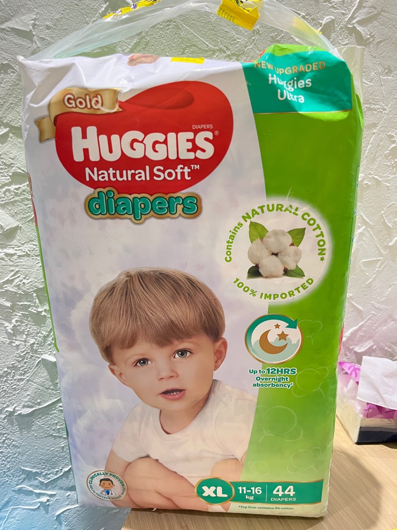Huggies Diapers XL, Babies & Kids, Bathing & Changing, Diapers & Baby ...