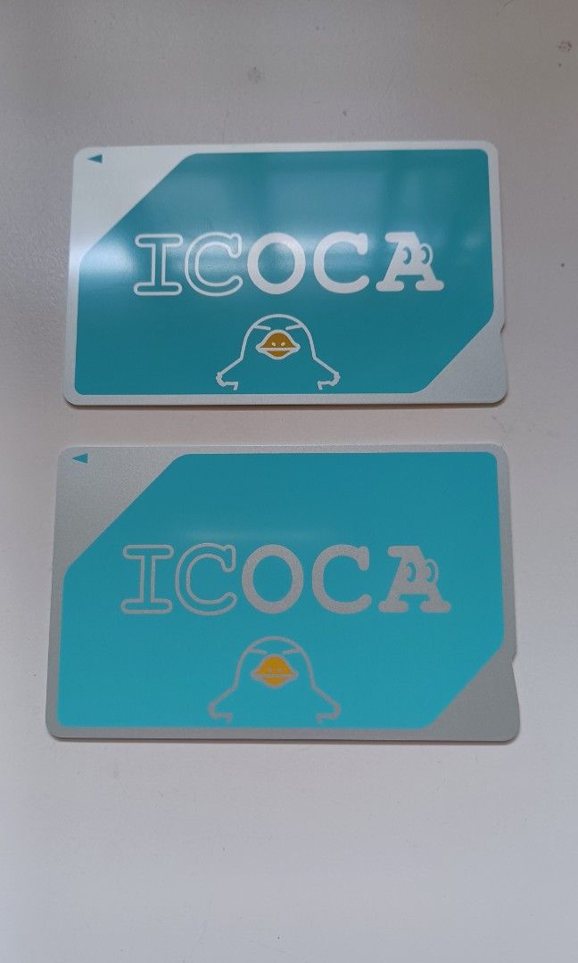 Brand New ICOCA Train Card Japan MRT card, Tickets & Vouchers, Flights ...
