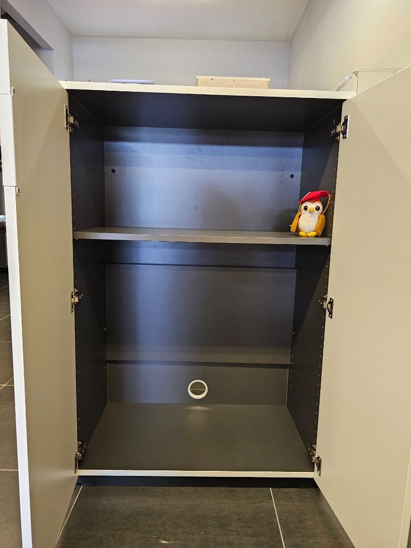 IKEA GALANT Cabinet with doors, white, | Kabinet IKEA GALANT dengan ...