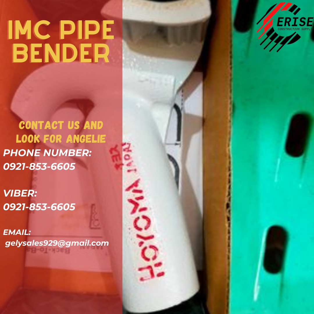 IMC PIPE BENDER, Commercial & Industrial, Construction Tools ...