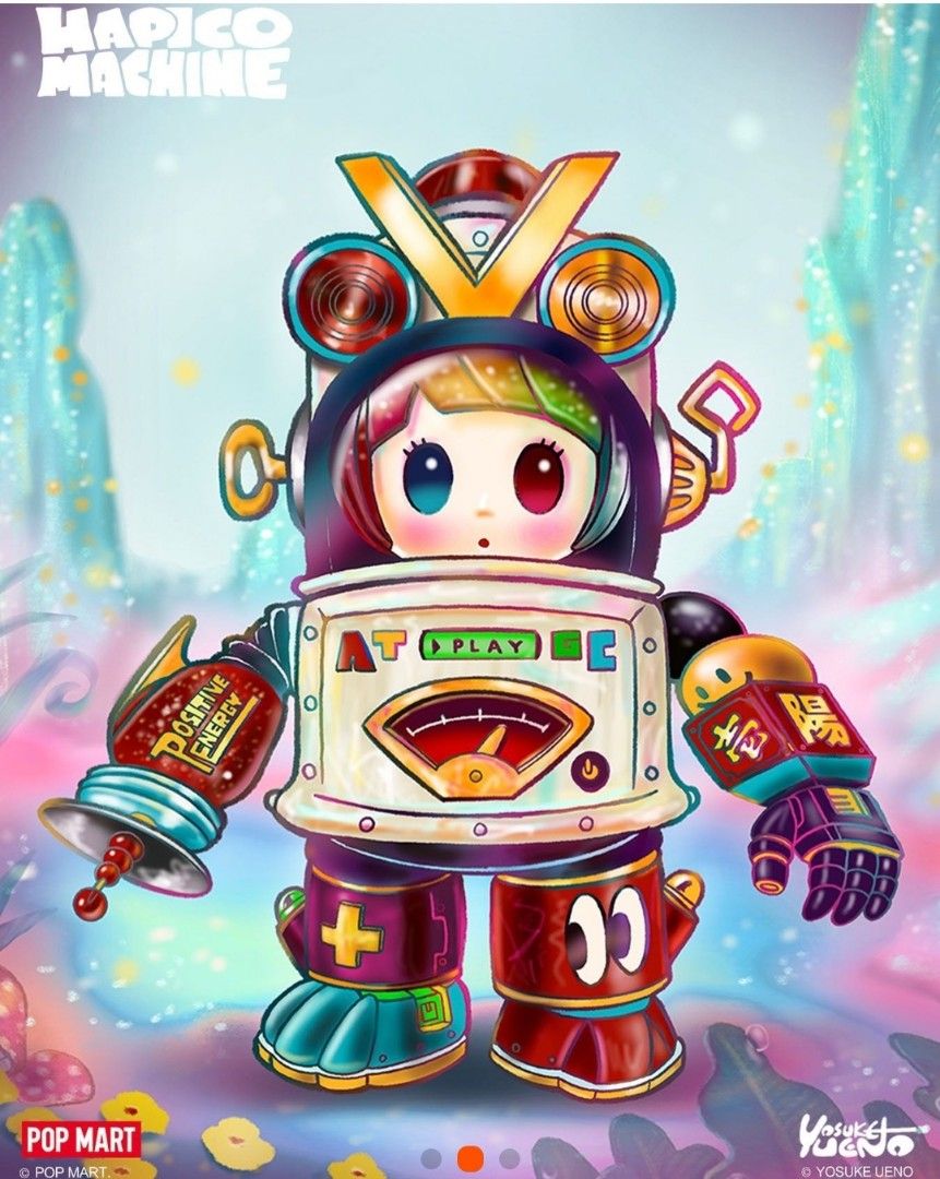 (In stock) Popmart Hapico Machine, Hobbies & Toys, Toys & Games on ...