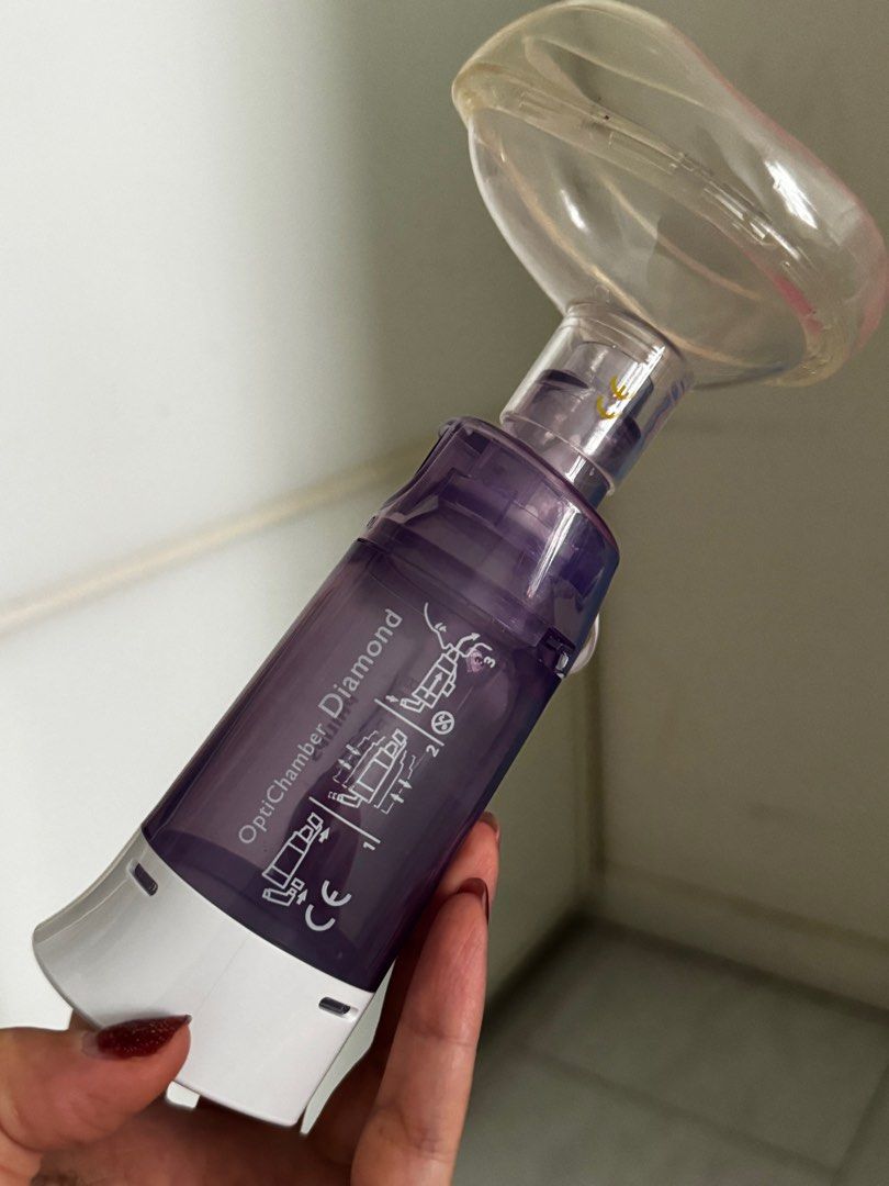 Inhaler- OptiChamper Diamond, Health & Nutrition, Medical Supplies ...