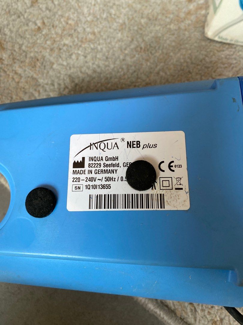 InQUA Nebuliser Set, Health & Nutrition, Medical Supplies & Tools on ...