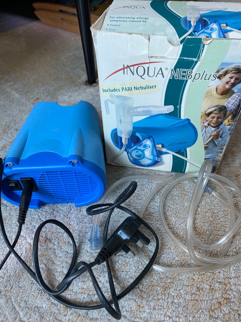 InQUA Nebuliser Set, Health & Nutrition, Medical Supplies & Tools on ...