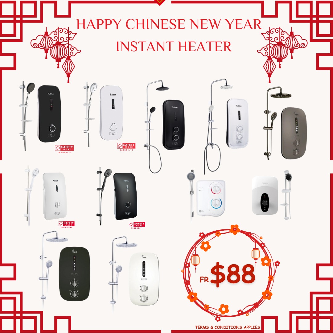 Instant Heater, Furniture & Home Living, Bathroom & Kitchen Fixtures on ...