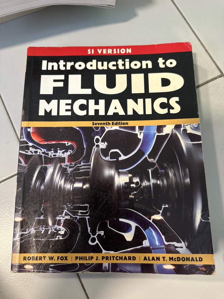 Introduction to Fluid Mechanics, Hobbies & Toys, Books & Magazines, Textbooks on Carousell