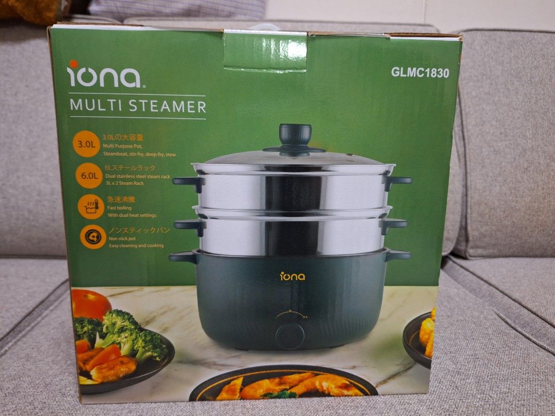 Iona 6 liter steamer, Furniture & Home Living, Kitchenware & Tableware ...