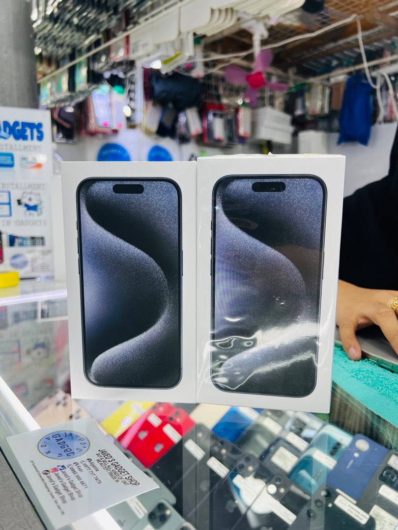 Iphone 15 Pro Brandnew Sealed 128gb HK, Mobile Phones & Gadgets, Mobile ...