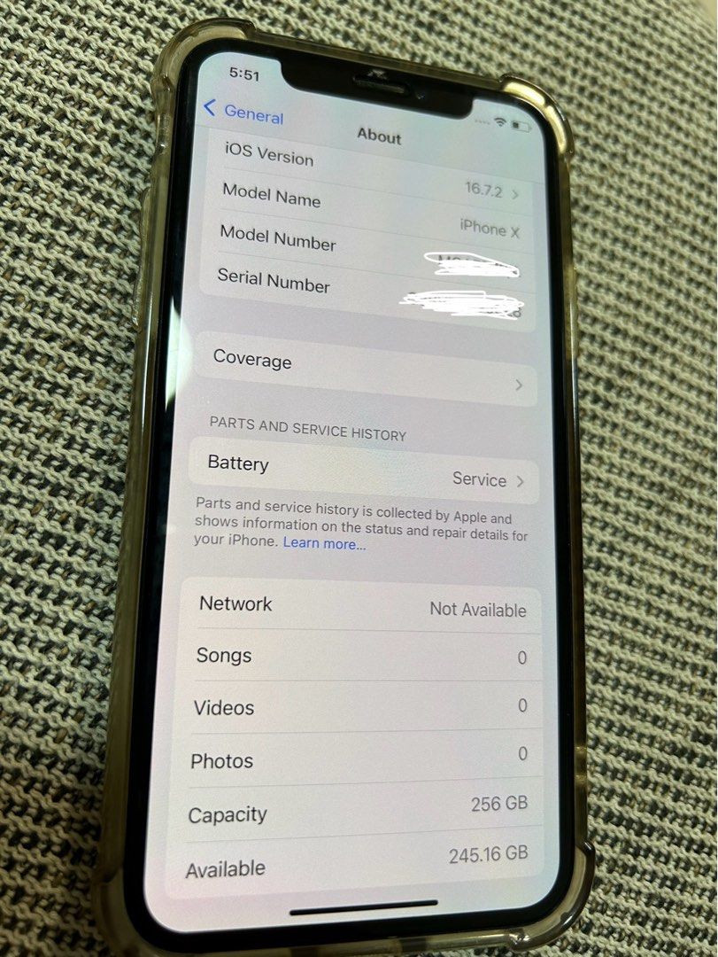 iPhone X Space Grey 256GB, Mobile Phones & Gadgets, Mobile Phones ...
