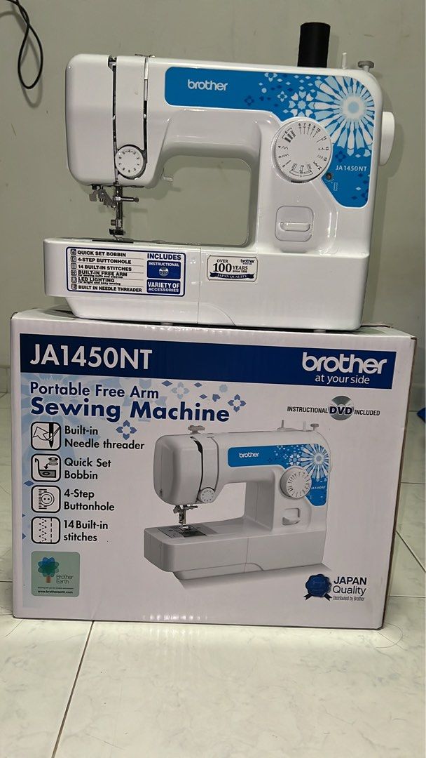 JA1450NT SEWING MACHINE, TV & Home Appliances, Other Home Appliances on Carousell