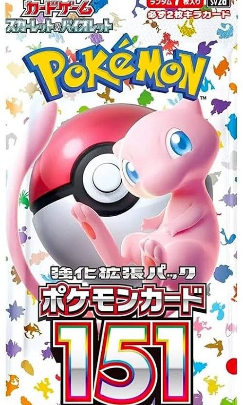 Japanese 151 pokemon TCG booster packs, Hobbies & Toys, Toys & Games on ...