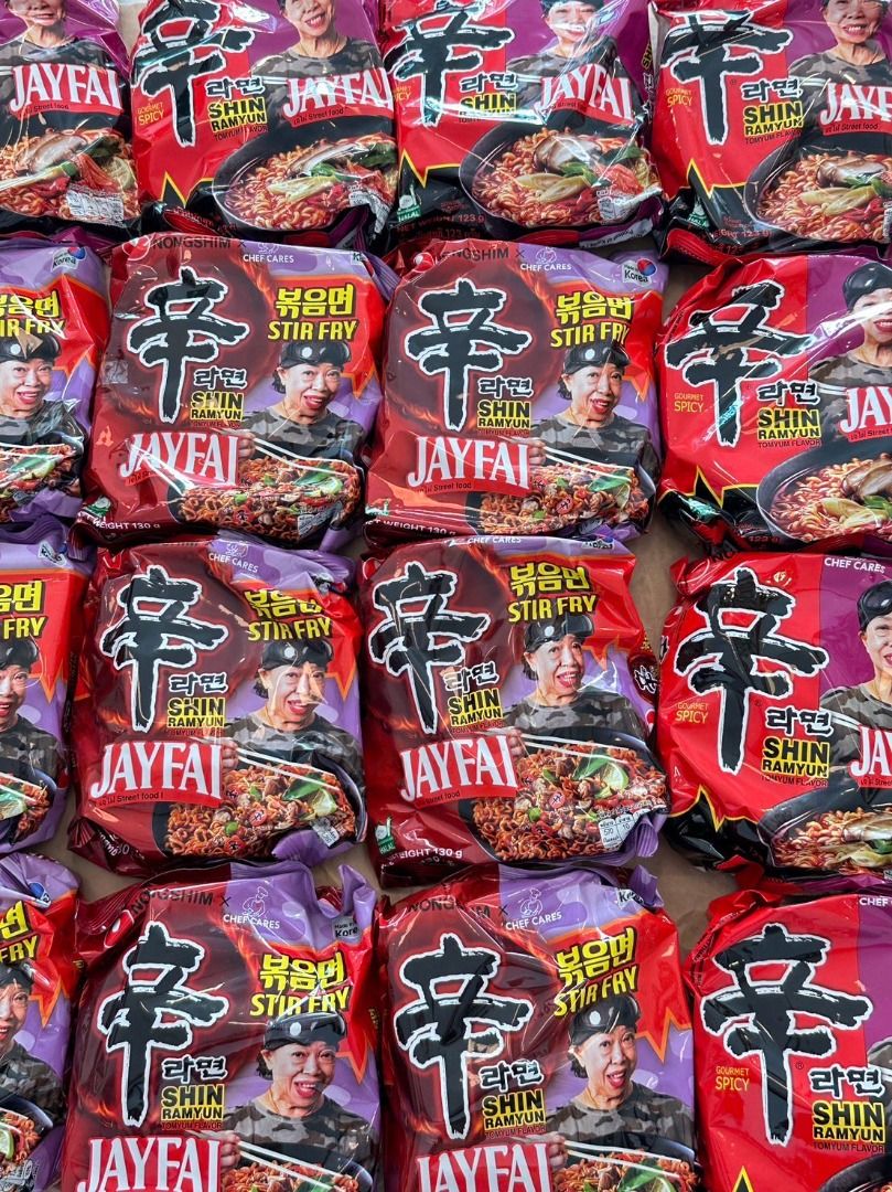 Jay Fai Shin Ramyun Instant Noodles, Food & Drinks, Packaged & Instant ...