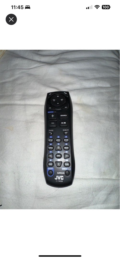 JVC head unit remote, TV & Home Appliances, Other Home Appliances on ...