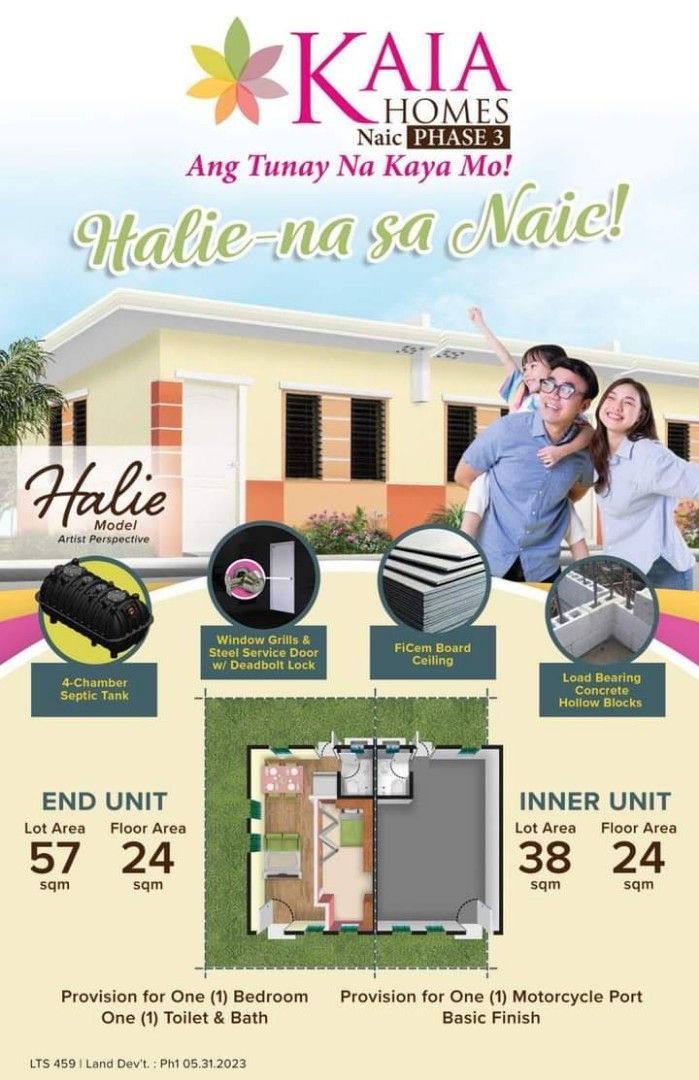 KAIA HOMES NAIC ROWHOUSE RENT TO OWN 3-4K MONTHLY CAVITE, Property, For ...