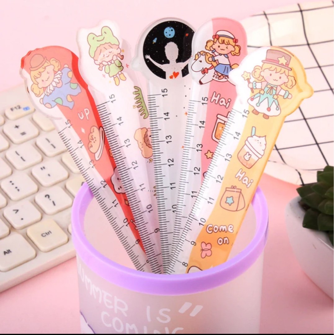 Kawaii Rulers, Hobbies & Toys, Stationery & Craft, Stationery & School ...