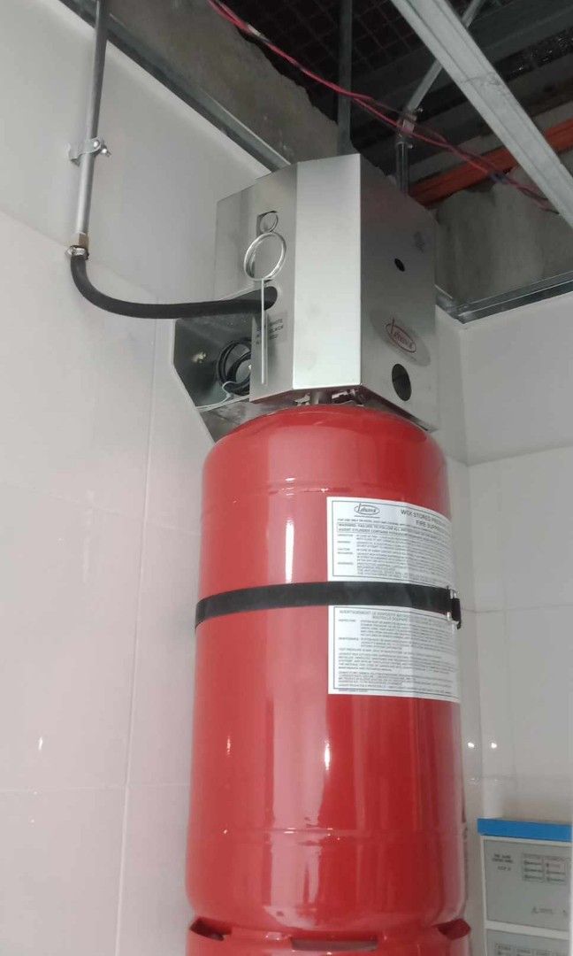 KFSS LEHAVOT Kitchen Fire Suppression System Installation Complete Bfp ...