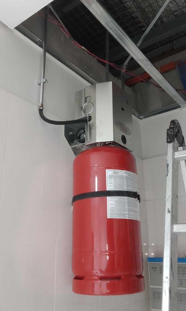 KFSS LEHAVOT Kitchen Fire Suppression System Installation Complete Bfp ...