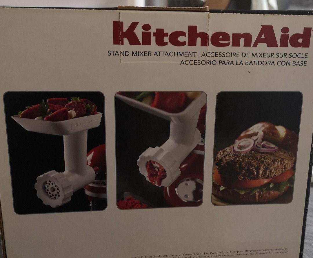 Kitchenaid attachment food grinder 5FGA, TV & Home Appliances, Kitchen ...