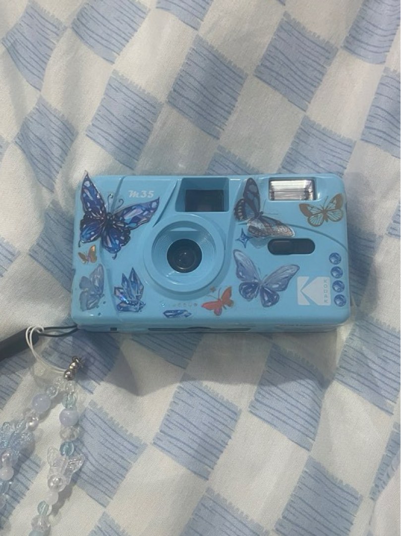 Kodak M35 Reusable Film Camera Light Blue, Photography, Cameras on ...
