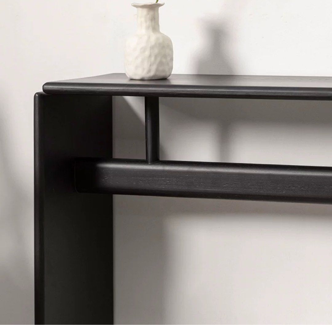 KYIAN Modern Solid Wood Console Table, Furniture & Home Living ...