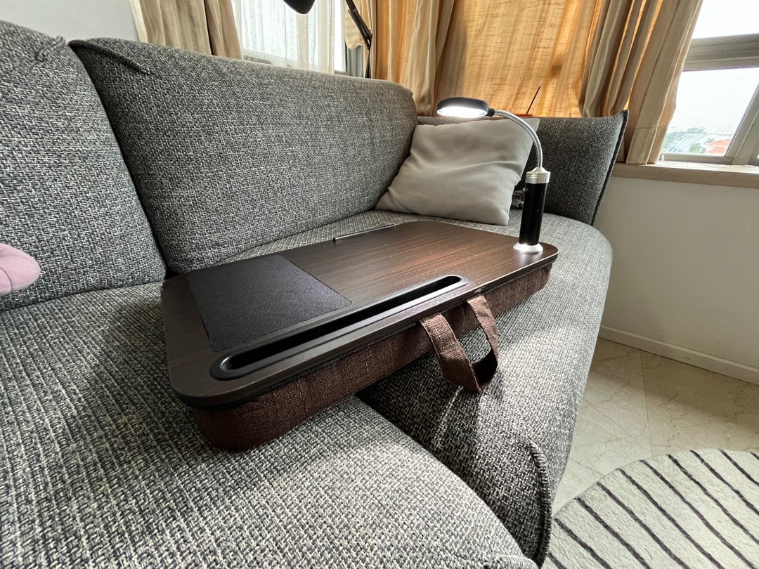 Lap desk with detachable lamp, Computers & Tech, Parts & Accessories ...