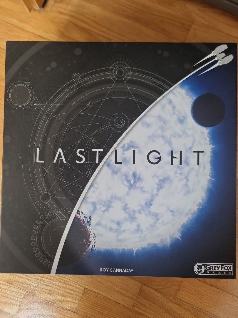Last light board game KS deluxe edition (with custom Y trayz add on ...
