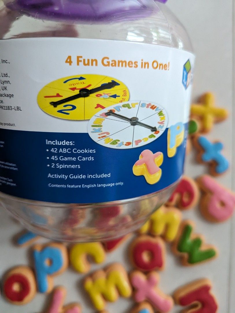 Learning Resources ABC Cookies, Hobbies & Toys, Toys & Games on Carousell