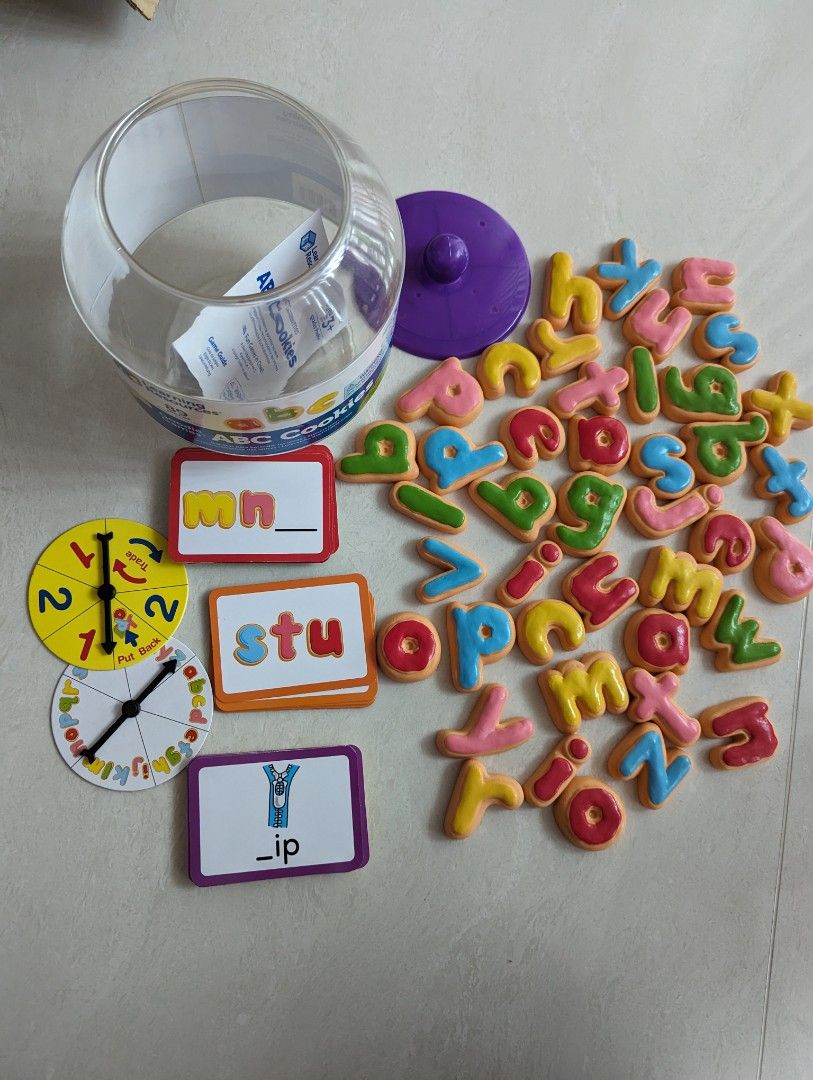 Learning Resources ABC Cookies, Hobbies & Toys, Toys & Games on Carousell