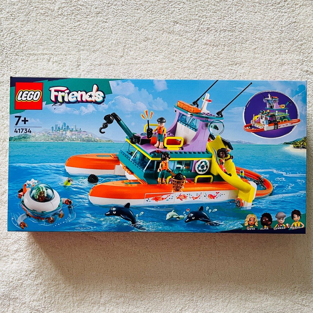 LEGO 41734 SEA RESCUE BOAT, Hobbies & Toys, Toys & Games on Carousell
