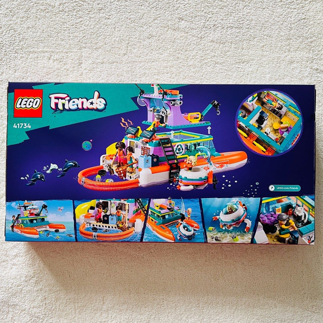 LEGO 41734 SEA RESCUE BOAT, Hobbies & Toys, Toys & Games on Carousell