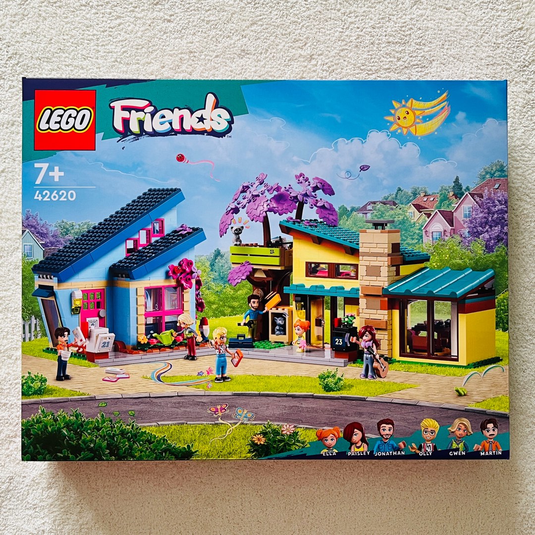 LEGO 42620 OLLY AND PAISLEY'S FAMILY HOUSES, Hobbies & Toys, Toys ...