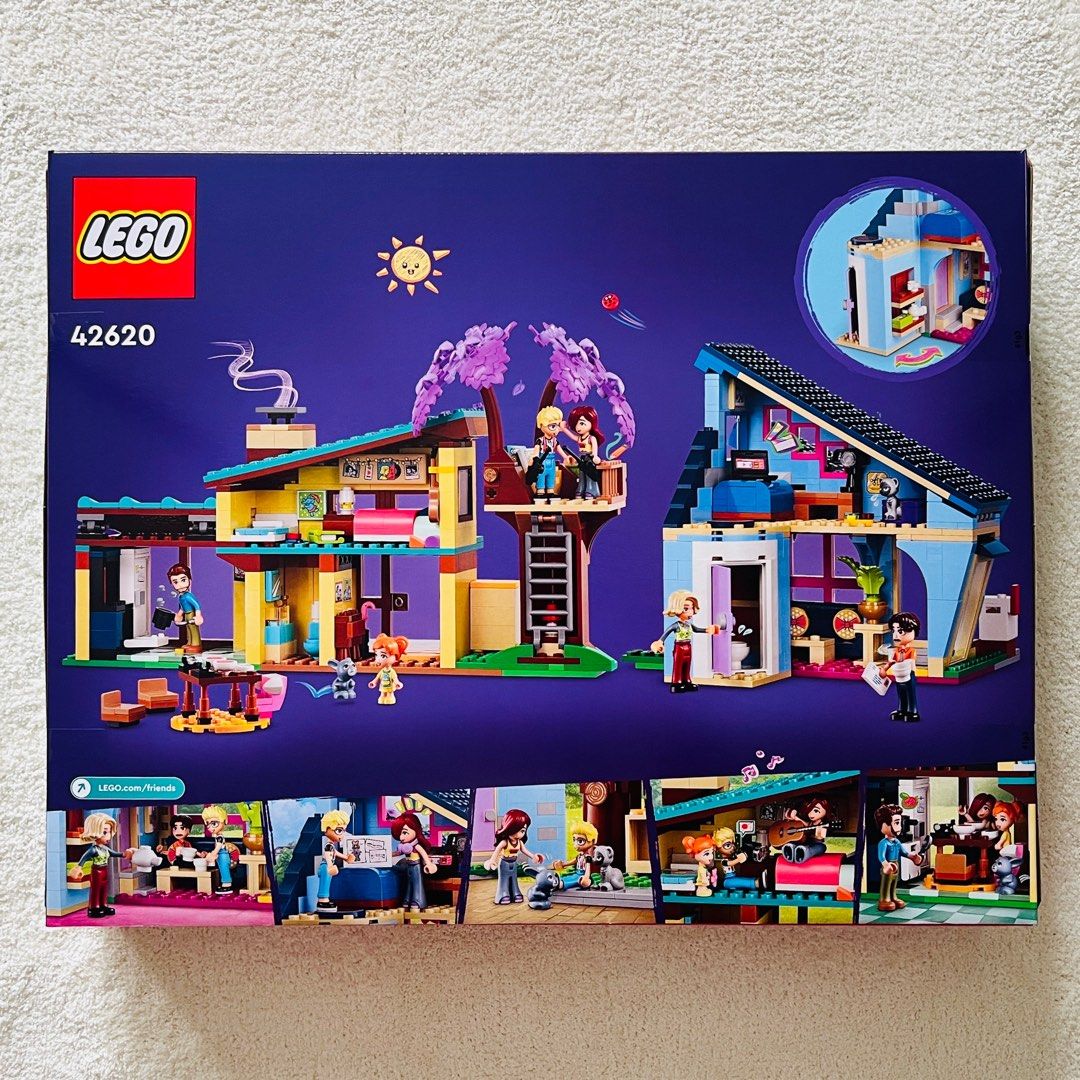 LEGO 42620 OLLY AND PAISLEY'S FAMILY HOUSES, Hobbies & Toys, Toys ...