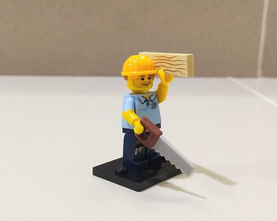 Lego Collectible Mini Figures Carpenter Series 13 Mint, Hobbies & Toys ...