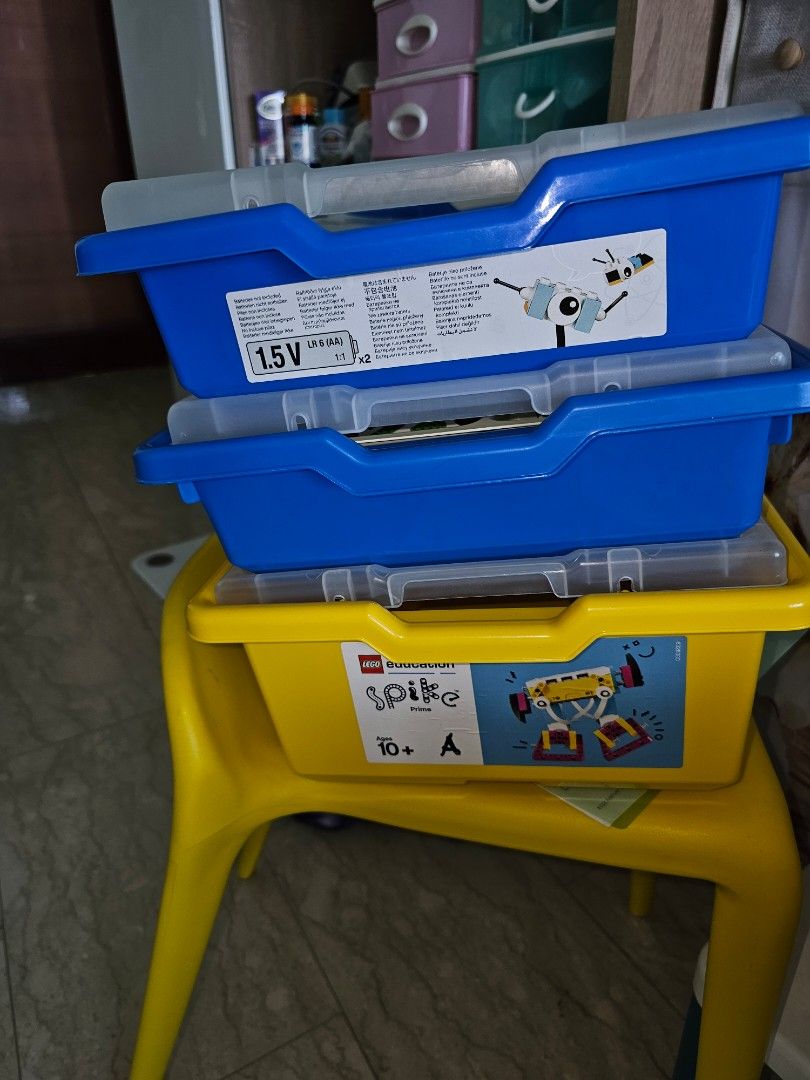 LEGO SPIKE Prime and WEDO boxes, Furniture & Home Living, Home ...