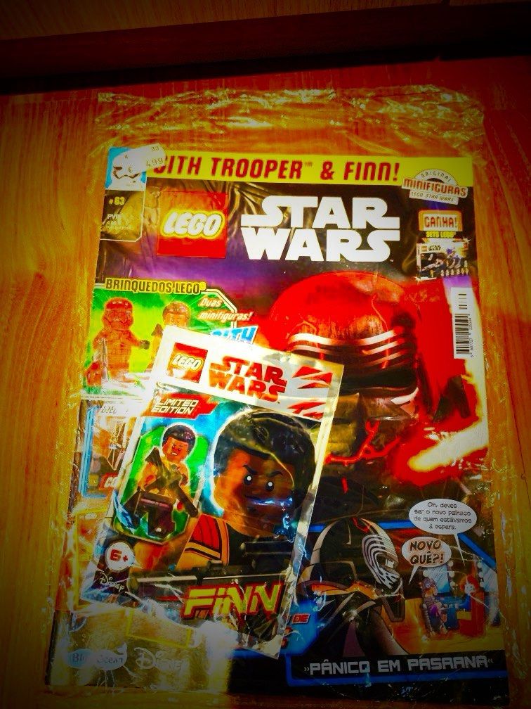 Lego Star wars Finn Foil pack Magazine ( Tags,ninjago,minifigure,mini ...