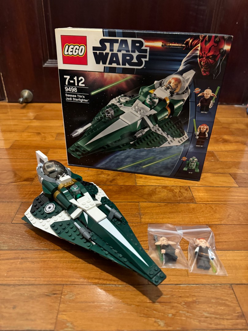 Lego Star Wars Saesee Tiin Jedi Starfighter 9498, Hobbies & Toys, Toys ...