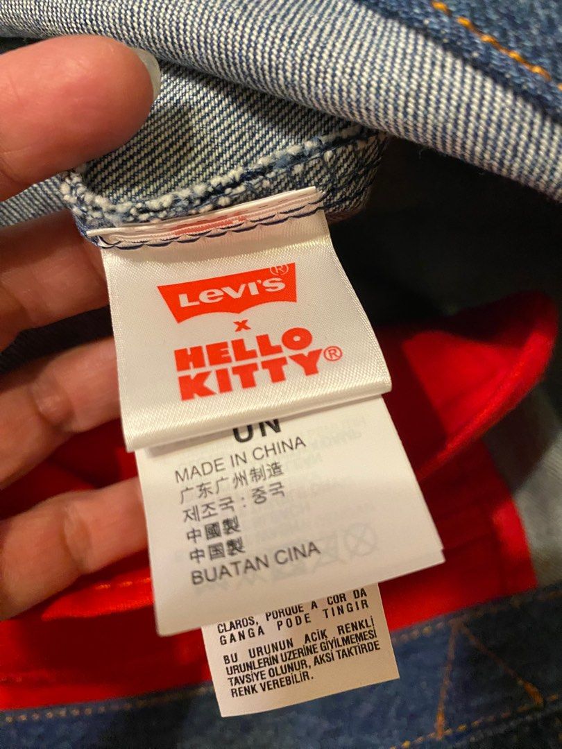 Levi's® X Hello Kitty 聯乘系列托特包, 她的時尚, 包包、錢包, 手提、托特包在旋轉拍賣