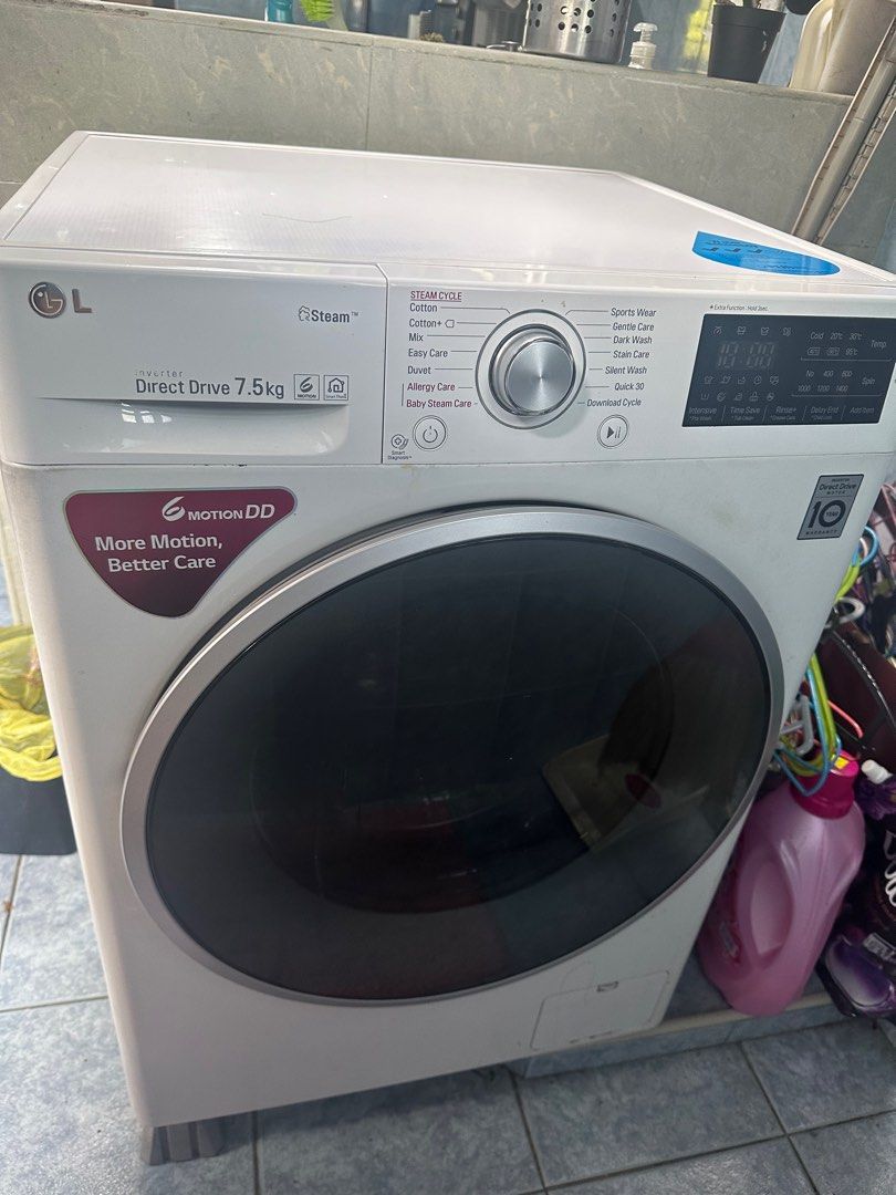 LG Washing Machine, bed frame and mattress, Everything Else on Carousell